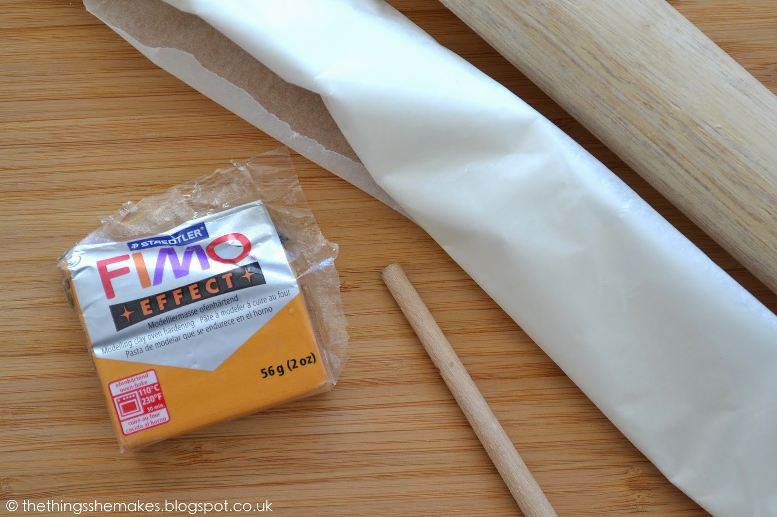 How to Make a Hammered Fimo Bowl | The Things She Makes