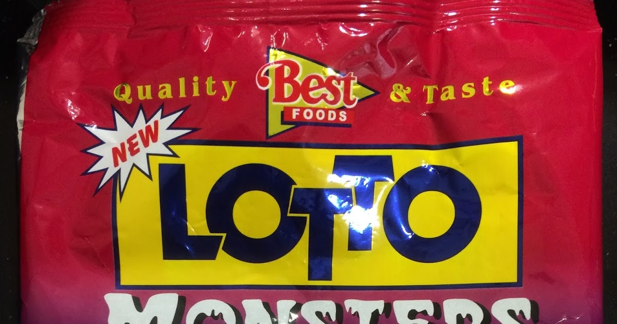 Cheeseburger Crisps & Other Stories: Lotto Monsters Tomato Flavoured Snack