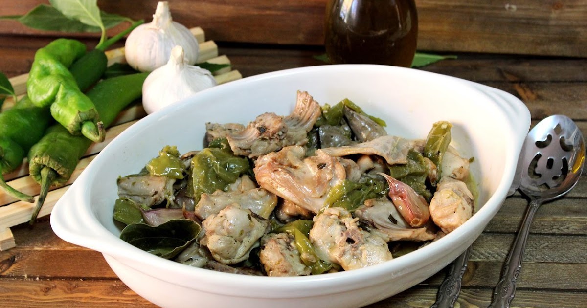 JULIA Y SUS RECETAS: Conejo con pimientos