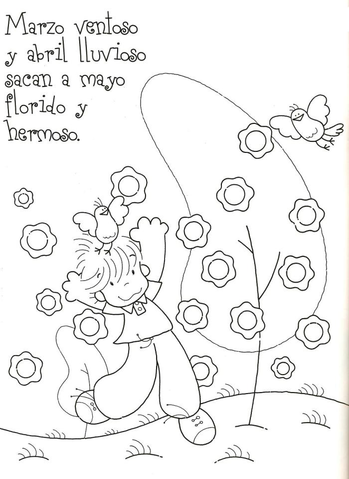 Kids Zone: Poemas para Colorear