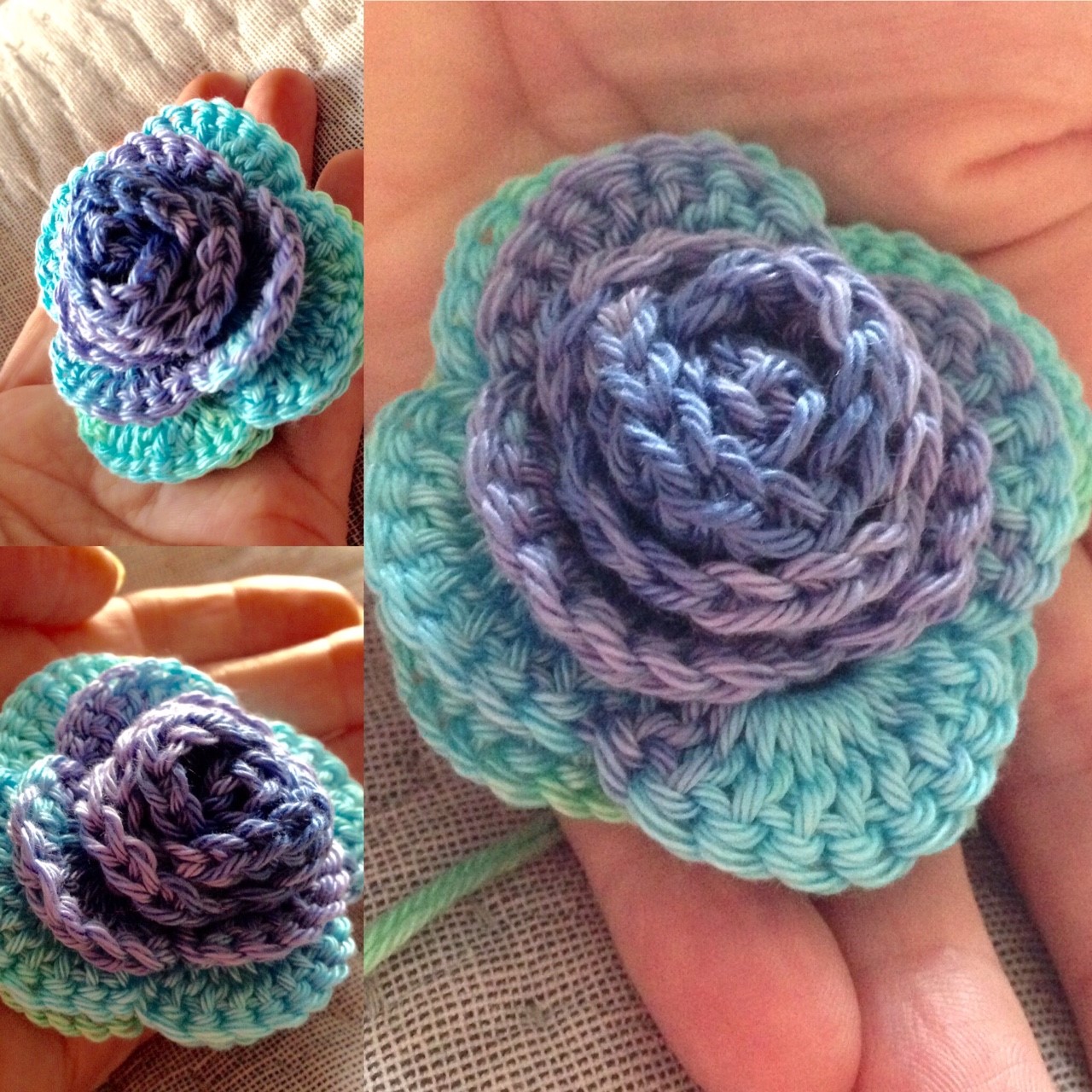 Susan Pinner: ROLLED ROSE PATTERN