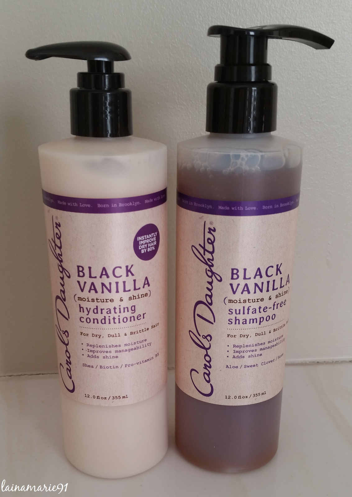 Lainamarie91: Carol's Daughter Black Vanilla Sulfate Free Shampoo and ...