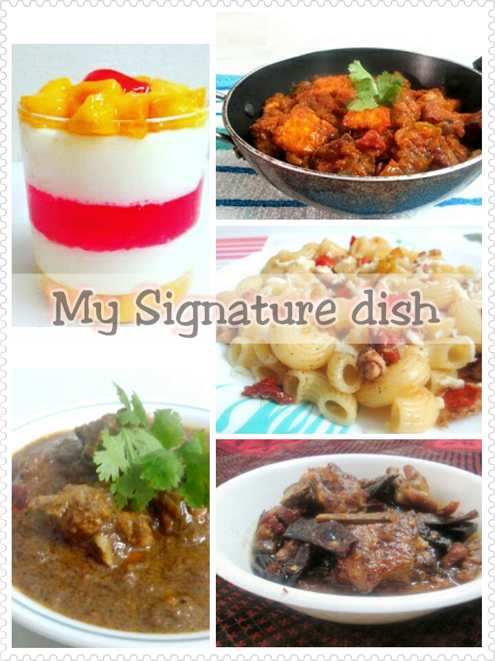 AMINA CREATIONS: EVENT ANNOUNCEMENT - MY SIGNATURE DISH