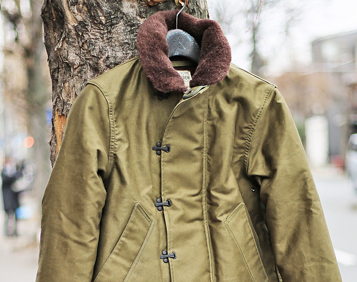 Hoosier : "Deck Jacket" Front Hook & Zipper
