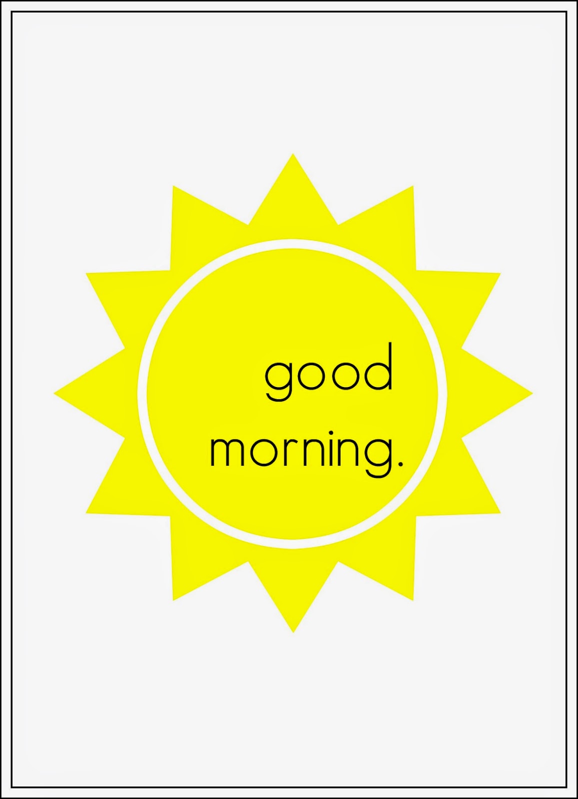 Larissa Another Day: Good Morning, Good Food (Printable and Giveaway)
