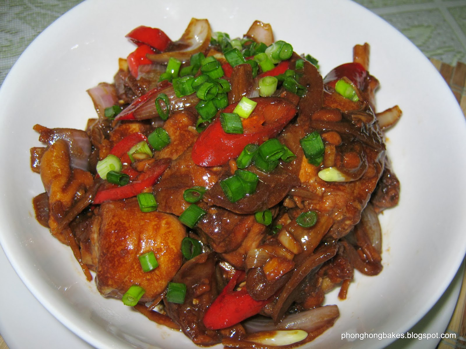 PH the Malaysian Carnivore: Chicken With Soya Bean Paste (Taucheow Chicken)