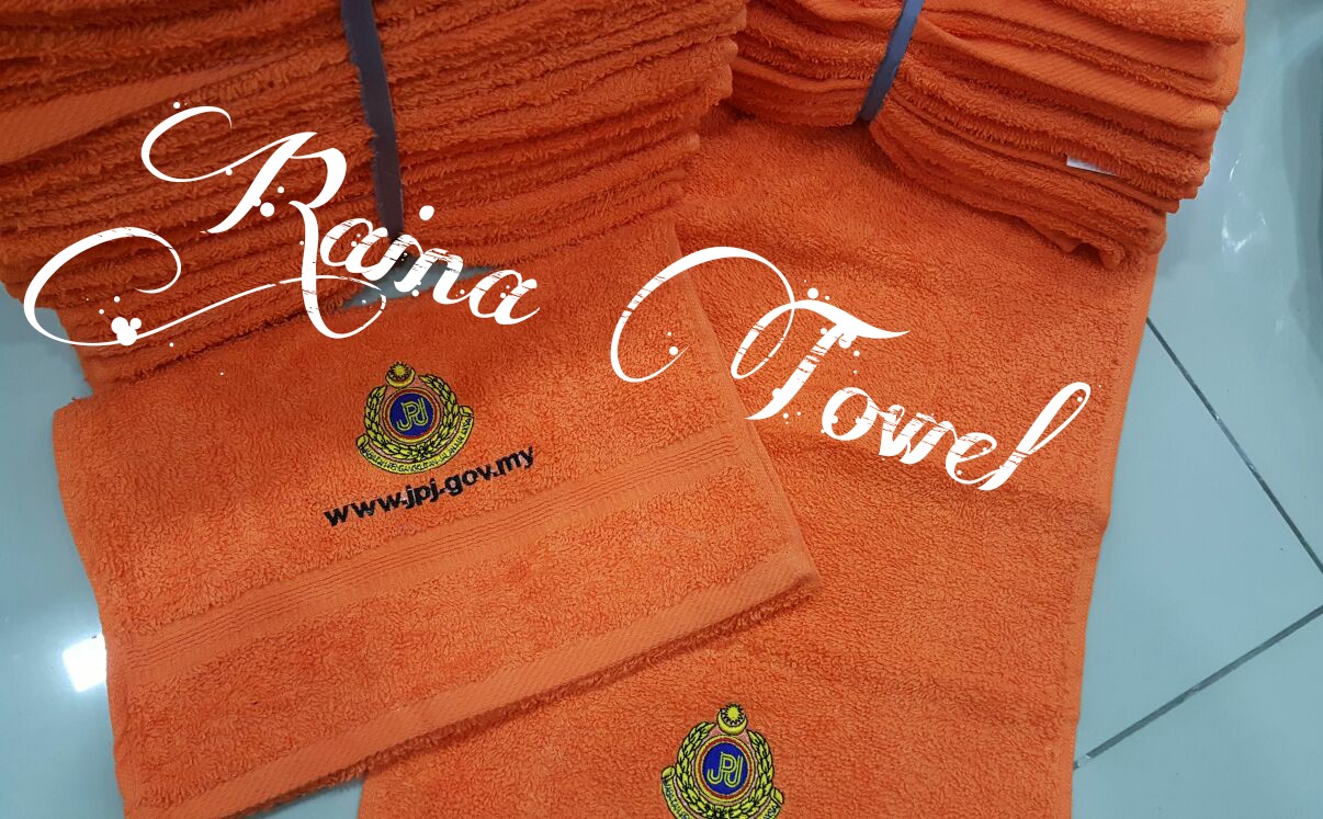 Tempahan tuala sulam