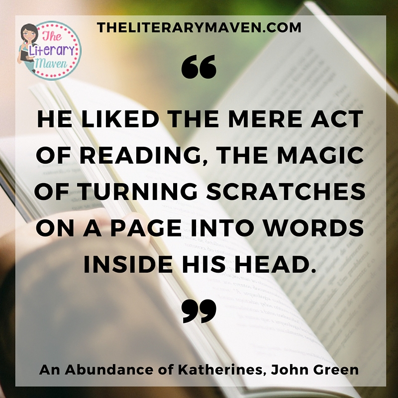 On My Bookshelf: An Abundance of Katherines by John Green - The ...