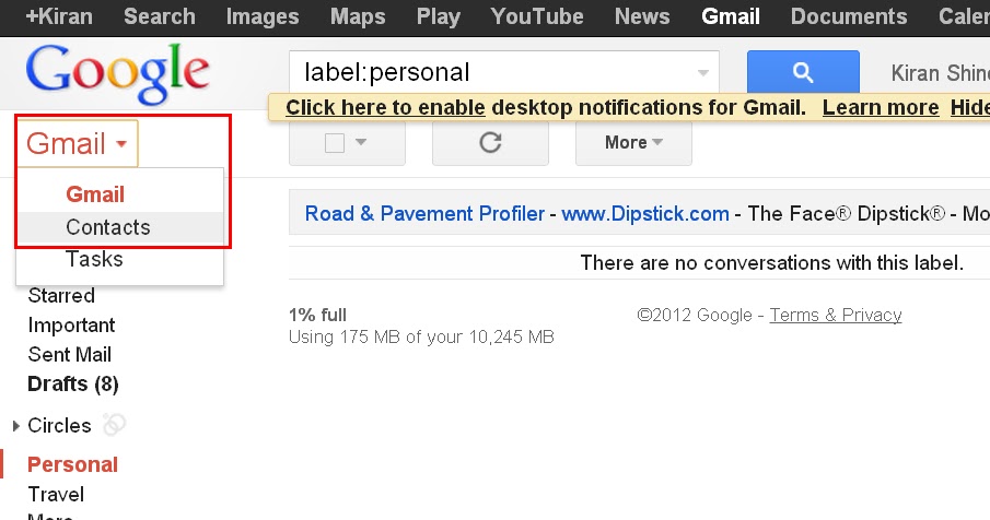 How To Send SMS Using Gmail ~ One Step Ahead