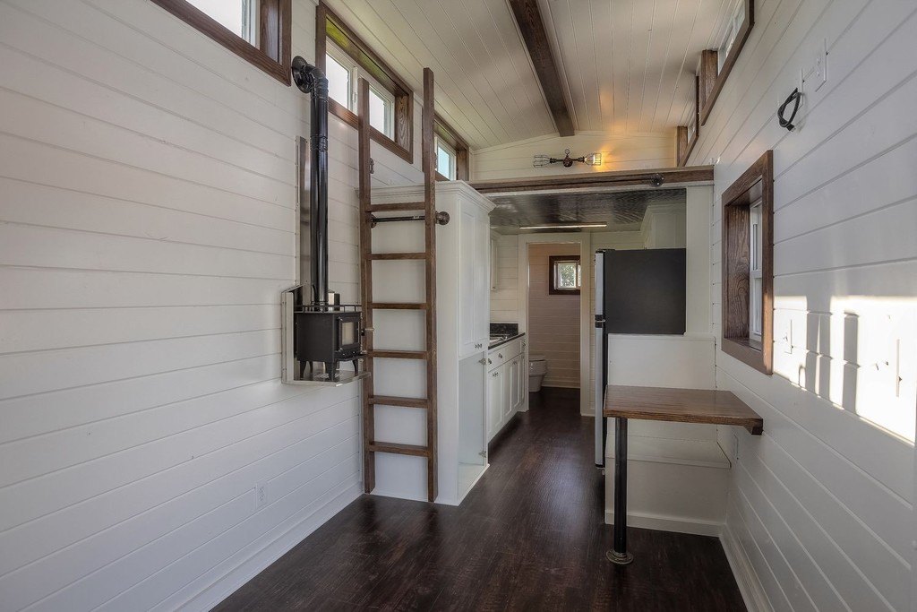 Stunning Rustic Shipping Container Home [ TINY HOUSE TOWN ]