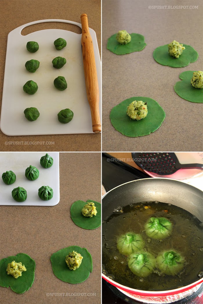 Spusht: Samosa in a different shape, size, and color | Appetizer Ideas