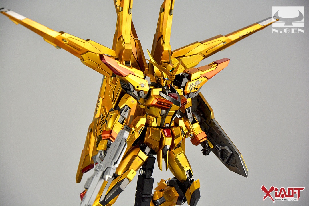 GUNDAM GUY: MG 1/100 Gundam Akatsuki - Painted Build
