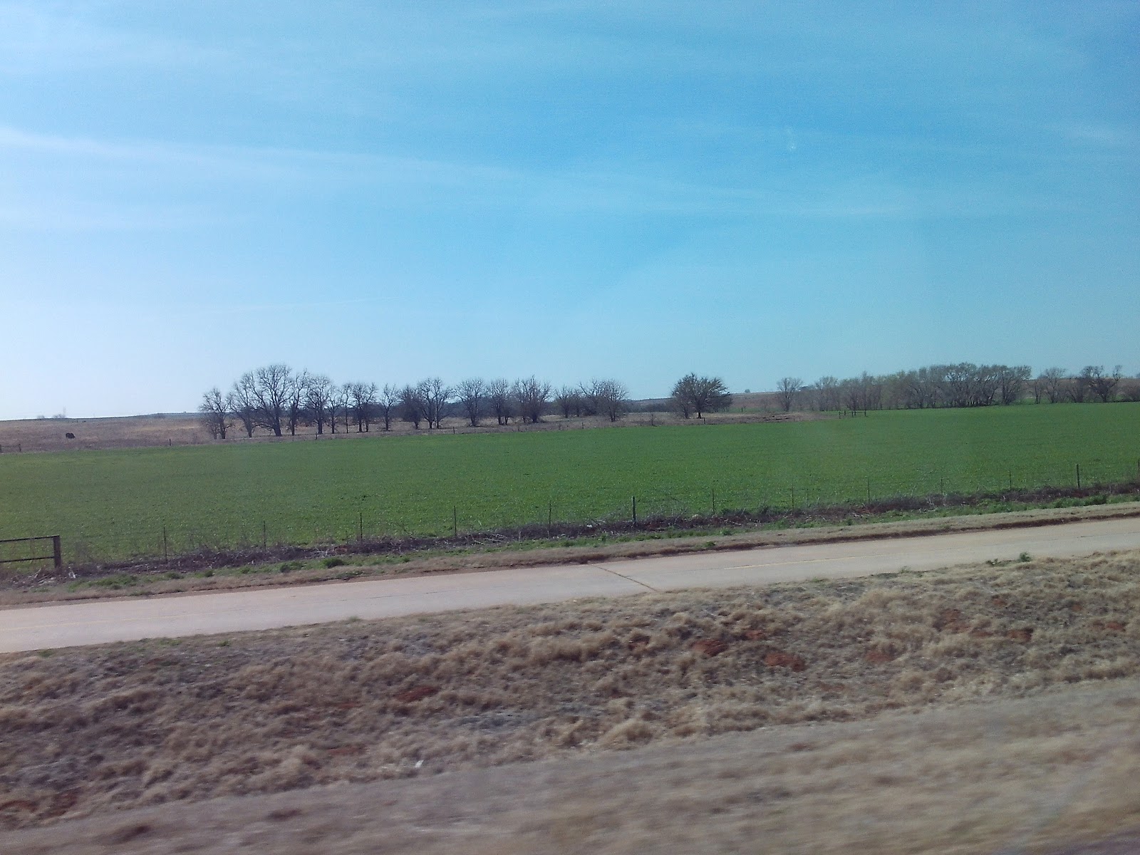 Seeing America with Ken and Shirley: Amarillo TX to Checotah, OK KOA