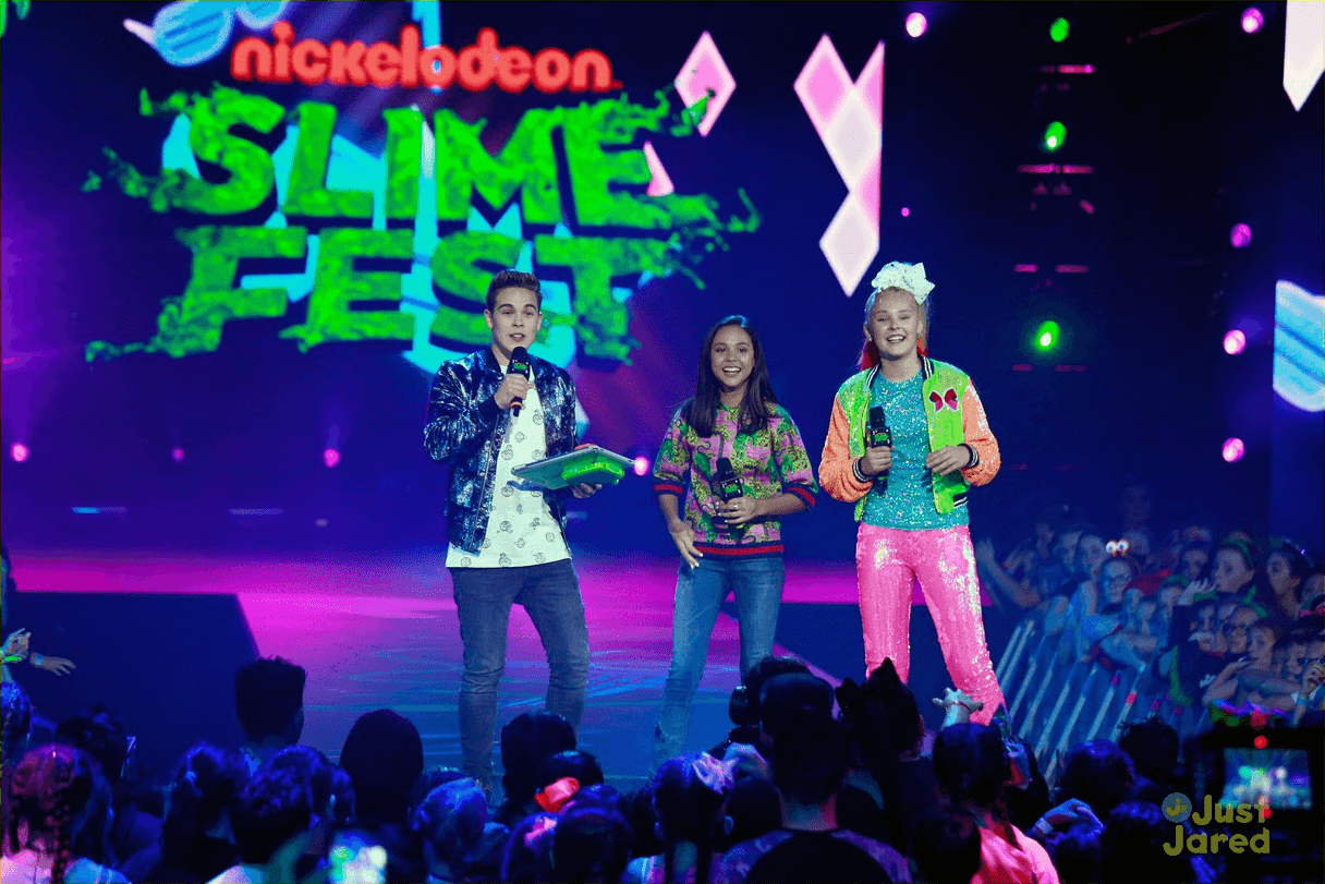 NickALive!: Breanna Yde And Ricardo Hurtado Get Slimed At Nickelodeon ...