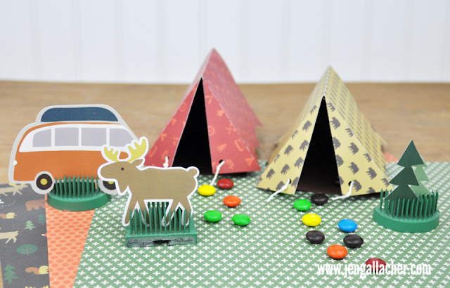 Making It Meaningful: Camping Tent Treat Boxes | Jen Gallacher