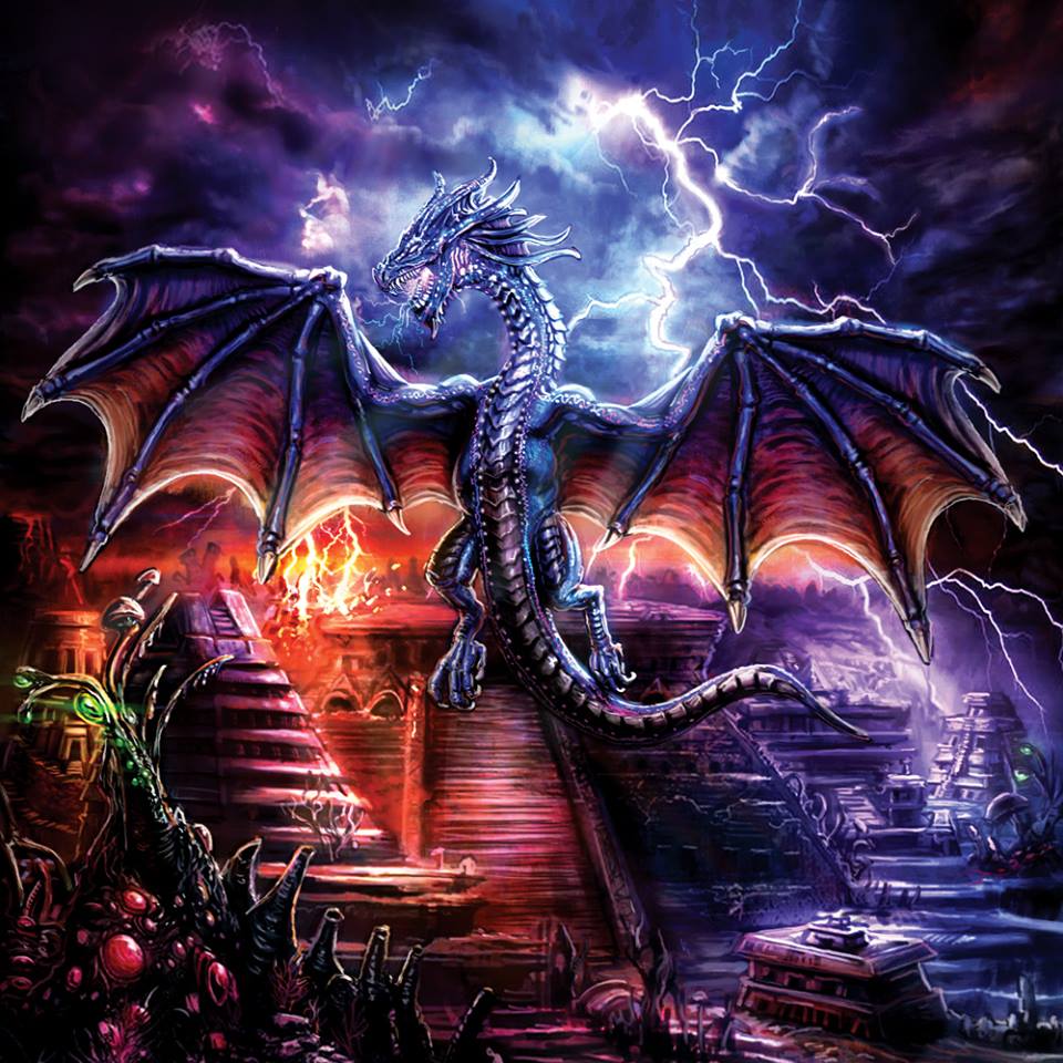 Electric Elemental Dragons