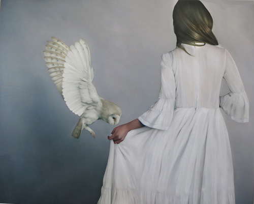 My Owl Barn: Amy Judd's Paintings Inspired by Mythology