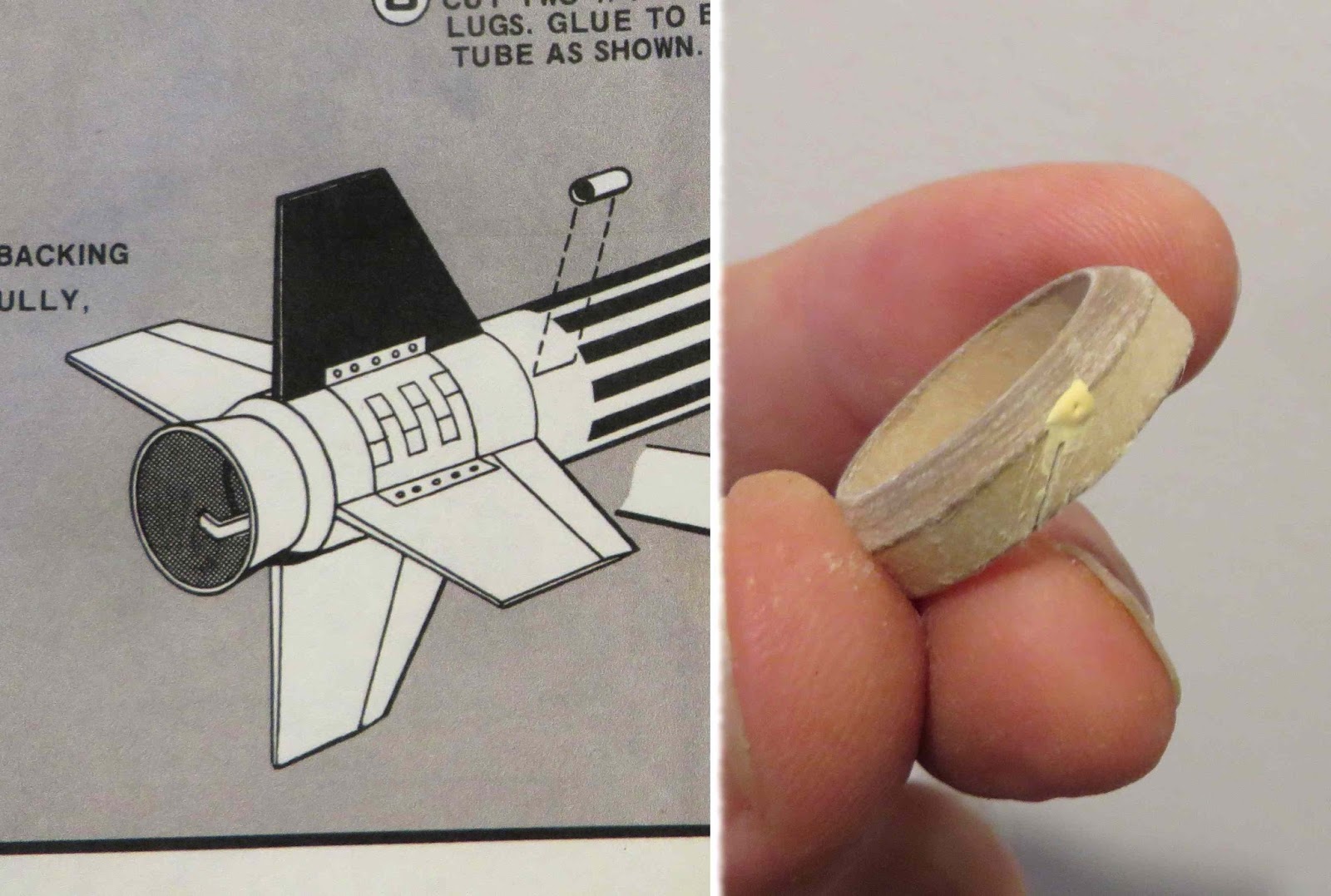 Model Rocket Building: Estes Saros, K-54 Build, Fin Can Build, Part 3 ...