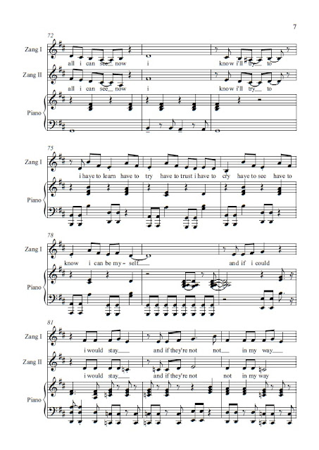 Jacqueline Govaert - I Would Stay v2 | Partituras para Piano