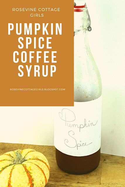 Pumpkin Spice Coffee Syrup