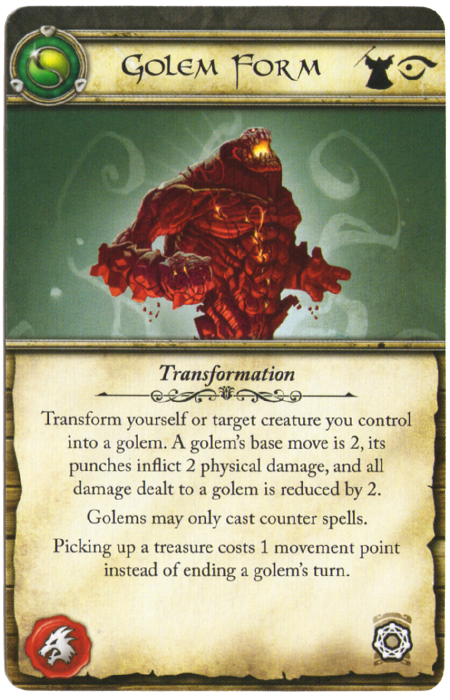 Wiz-War Mastered: Mutation - Neutral - Golem Form