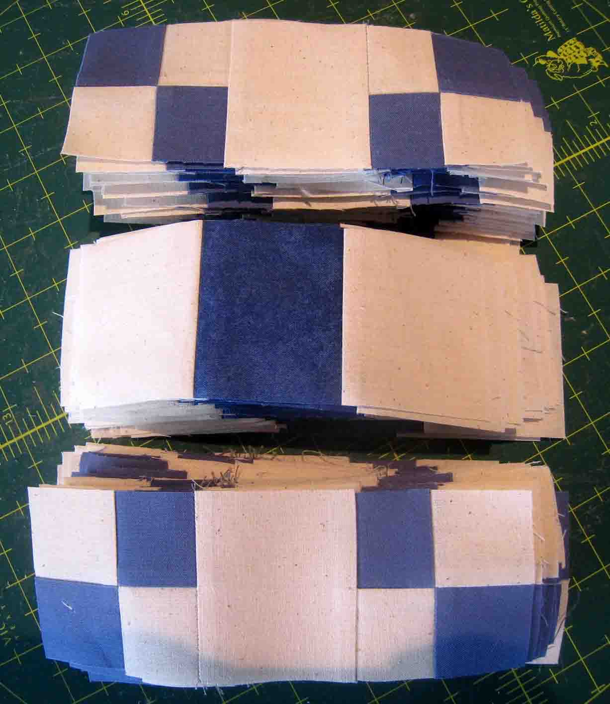 BLOCK HEAD: Vol 2 - Project 9 - Four Patch Chain On Point