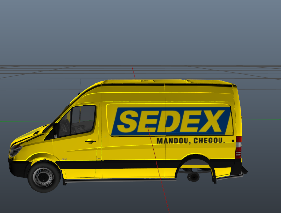 Equipe gaúcha: Sprinter SEDEX para GTA IV