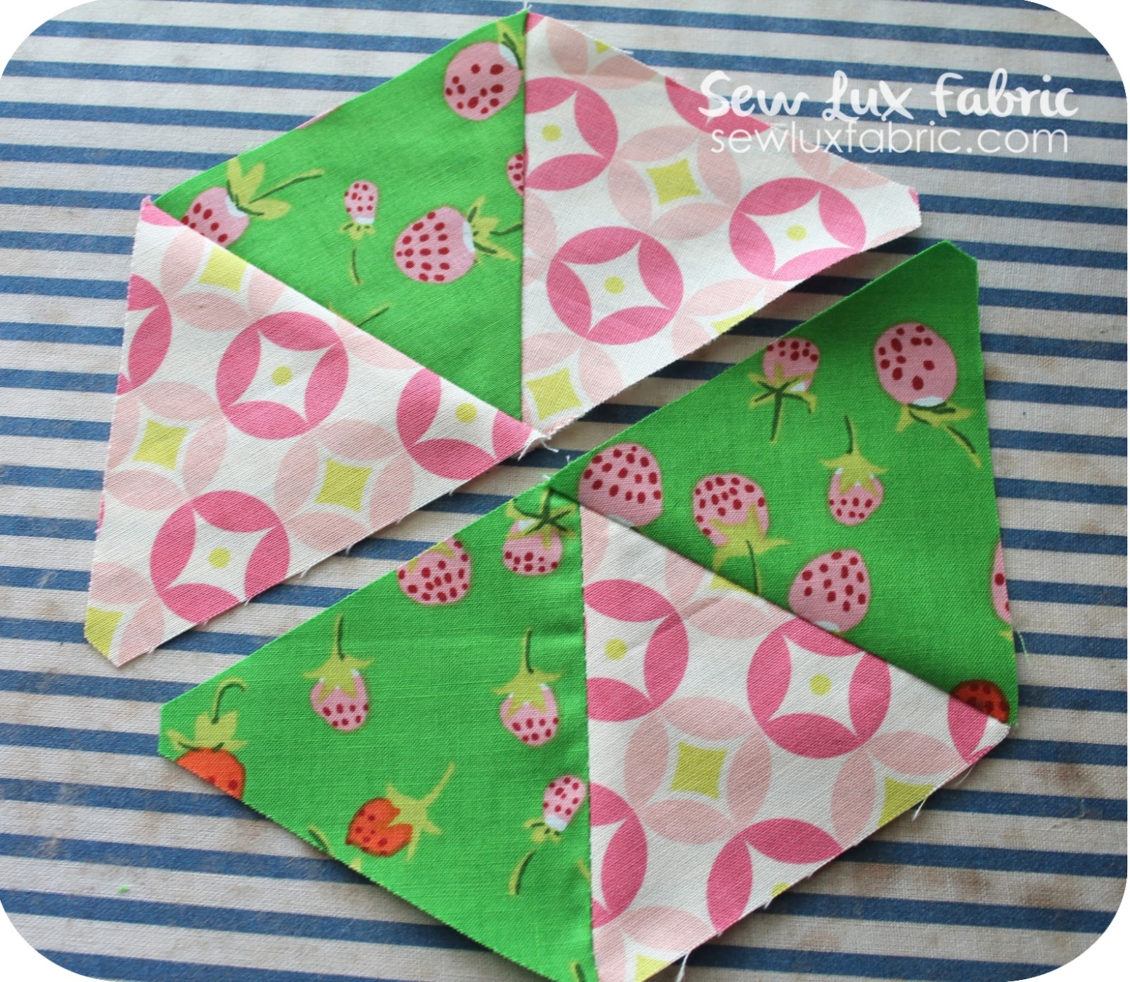 Sew Lux Fabric : Blog: Smitten Quilt Along : Small Blocks Four and Five