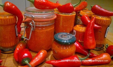 Gotowanie - moje relaksowanie...: Pasta chilli dla odważnych ...