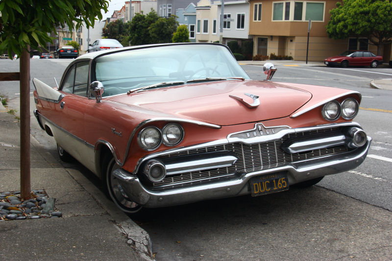 California Streets: San Francisco Street Sighting - 1959 Dodge Coronet ...