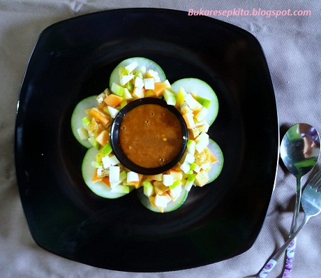 CARA MEMBUAT RUJAK KHAS PACIRAN LAMONGAN JAWA TIMUR ~ Bukaresepkita