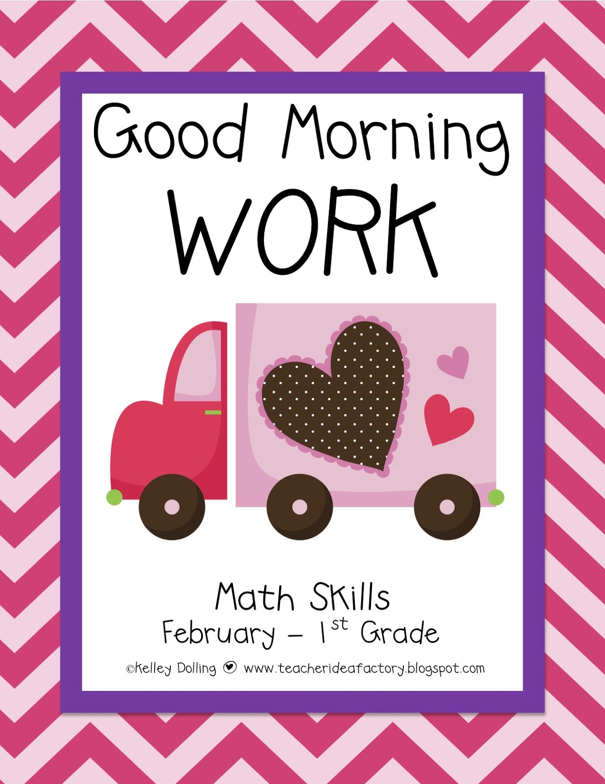 FEBRUARY GOOD MORNING WORK - MATH + PK1 FUN - Teacher Idea Factory