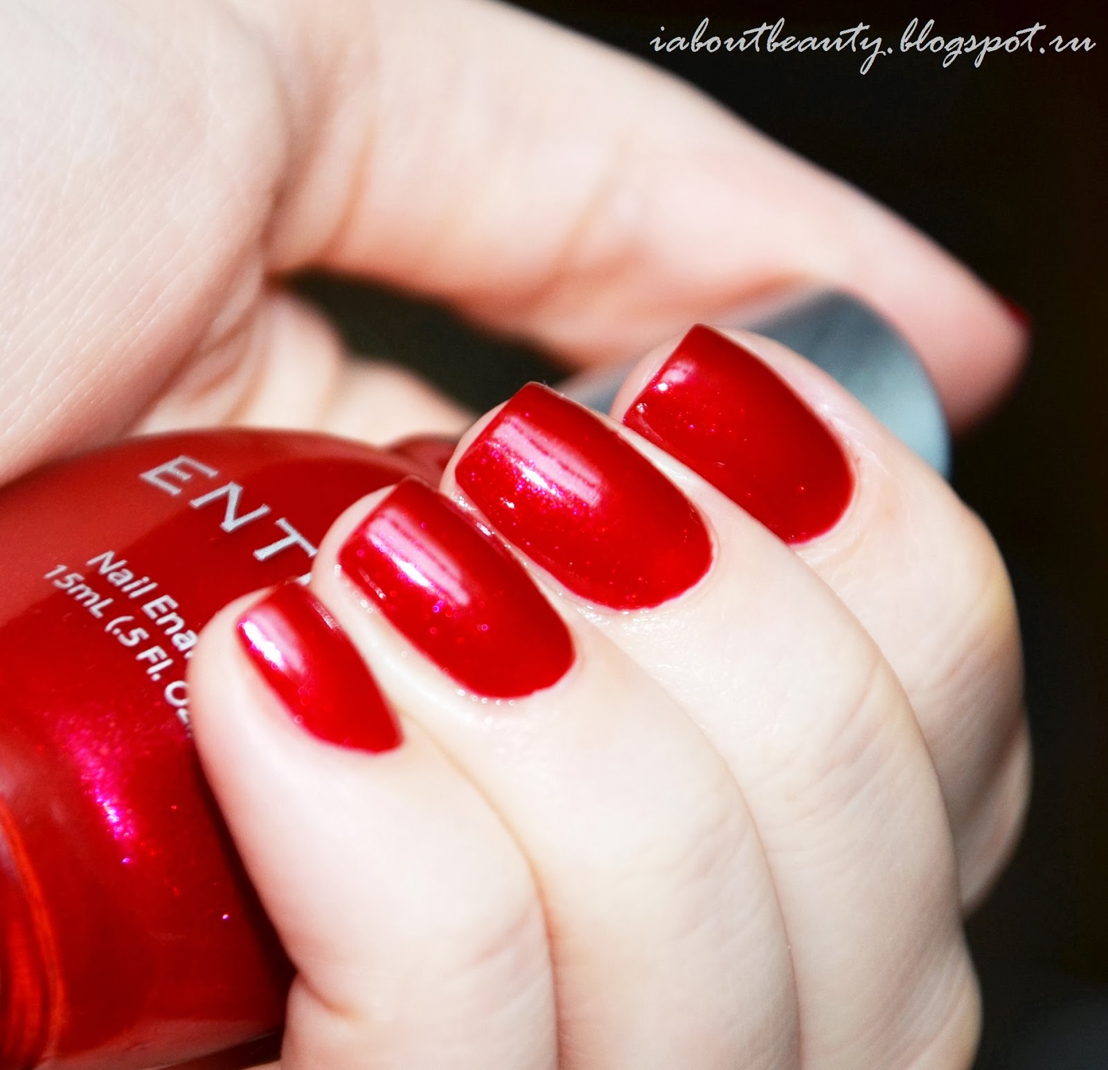 About Beauty by MaRi_Na_I: Entity Nail Enamel Metallic Red
