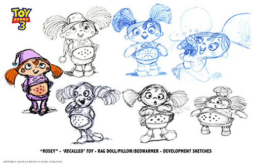 Living Lines Library: Toy Story 3 (2010) - Character Design