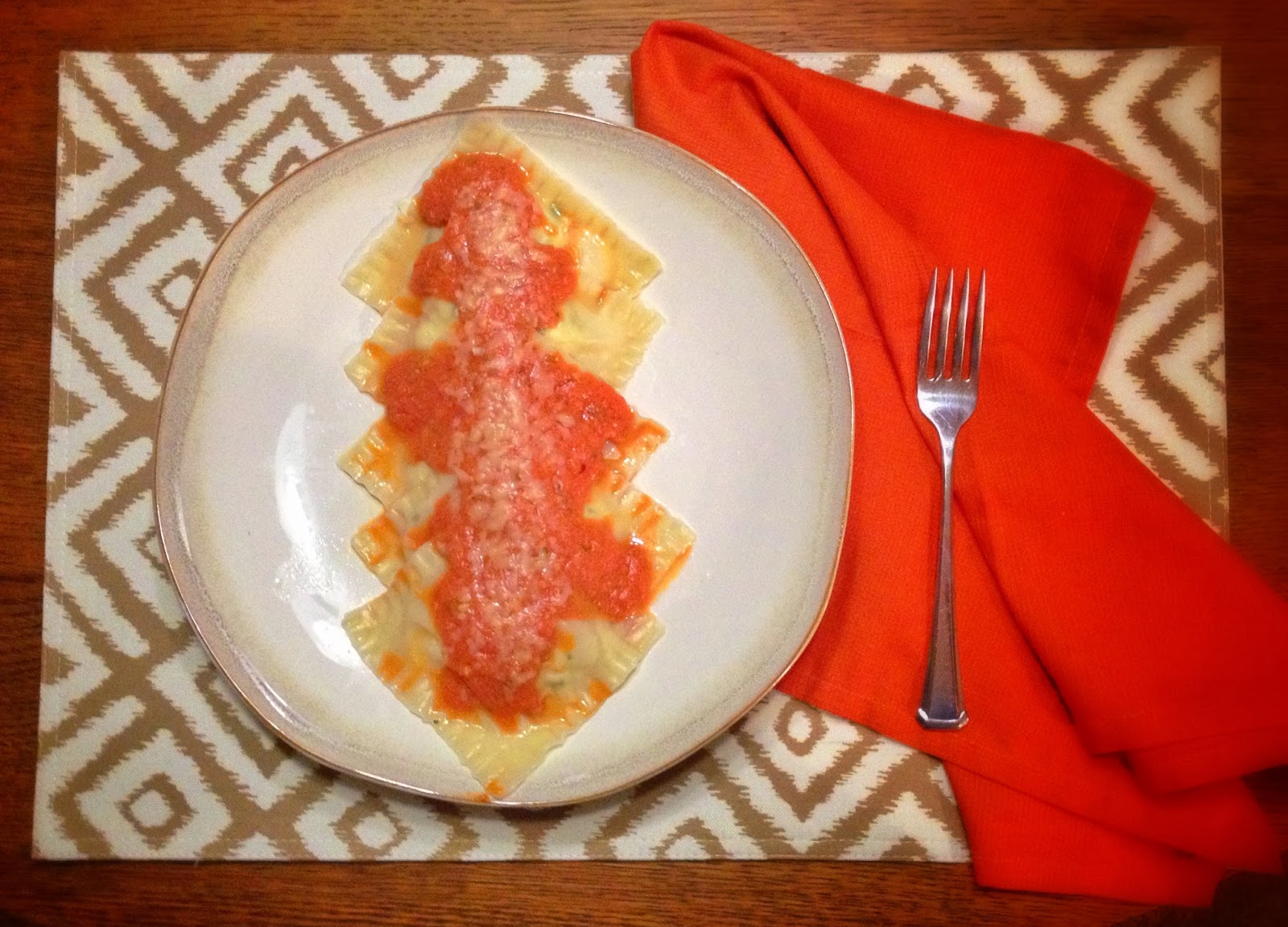 Secrets of a Condo Cook: Shrimp Ravioli with Rosa Vodka Sauce