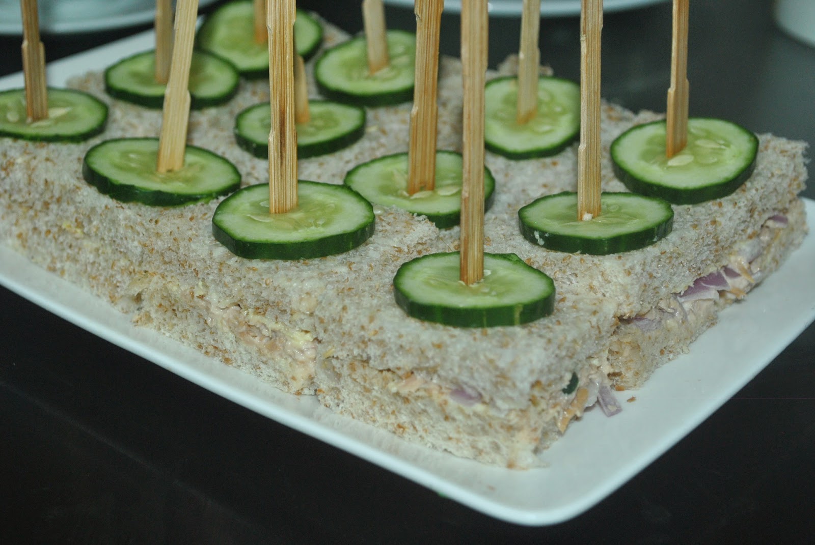 PATYSKITCHEN: CUCUMBER TUNA TEA SANDWICHES / TUNA TIMUN SANDWICH