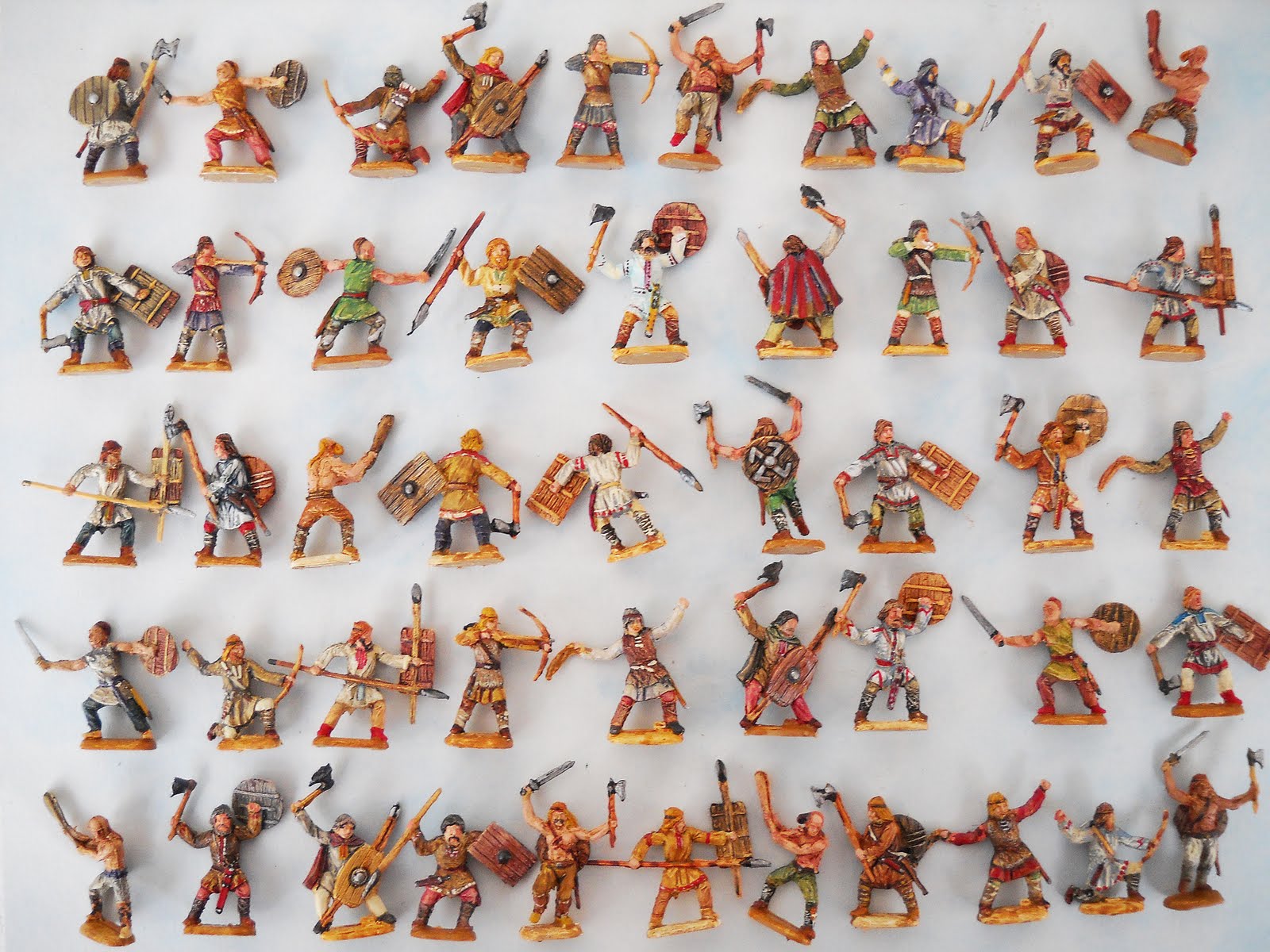 Toy Soldier Chest: Orion SLAVIC WARRIORS Slavs Figures Miniatures 1/72 ...