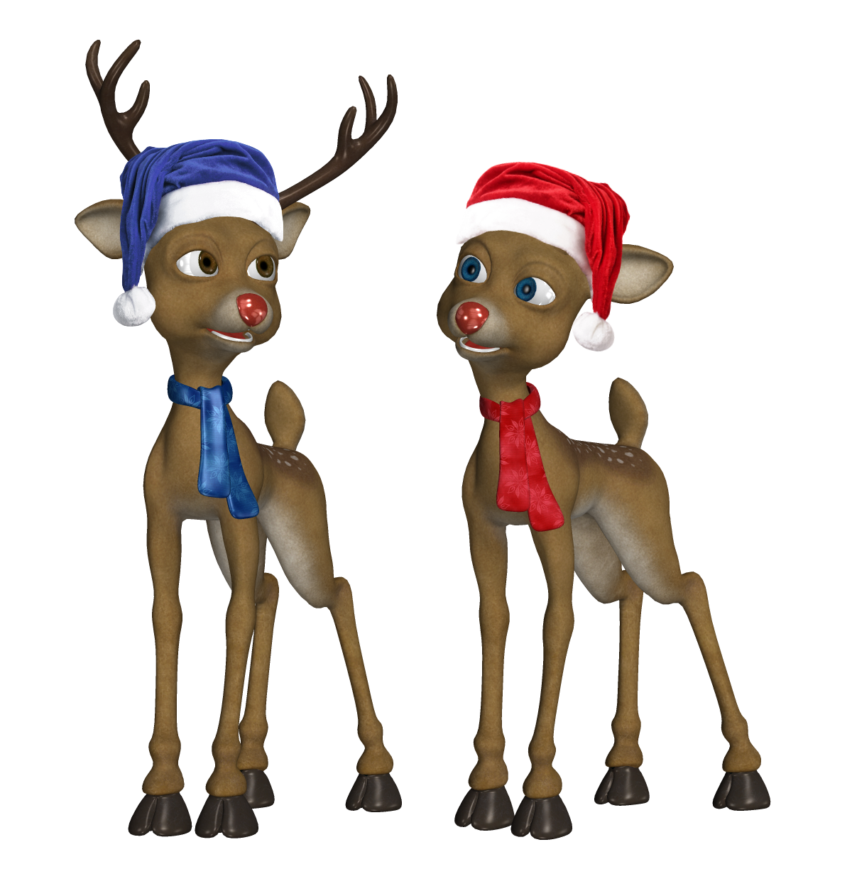 Gerdas Weihnachtstraum: Rudolph, das Rentier mit der Roten Nase