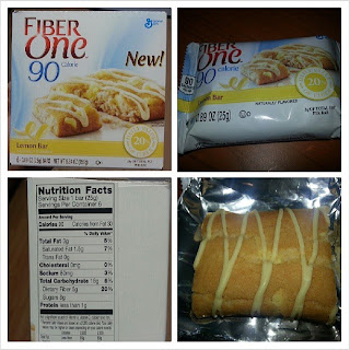 Shannon's Lightening the Load: Fiber One Lemon Bar