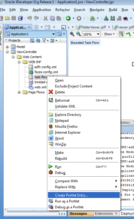 Java Oracle Adf Webcenter Portal Tricks And Techniques How To Create A Remote Portlet And