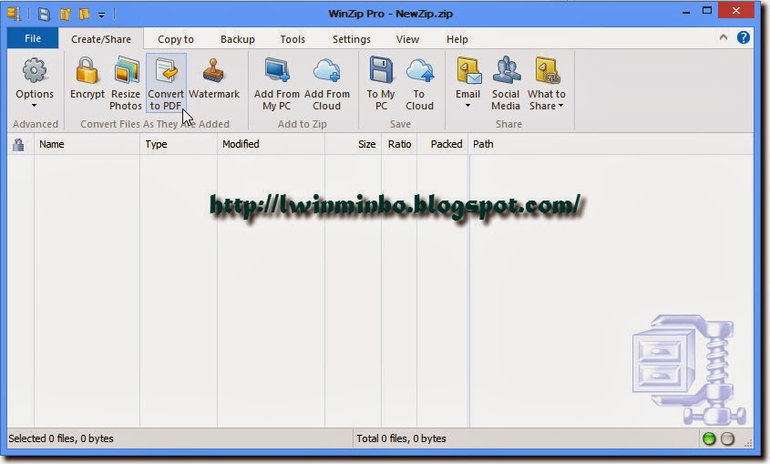 လြင္မင္းဗိုလ္(နည္းပညာ): WinZip Pro 18.0 Build 11023 Final