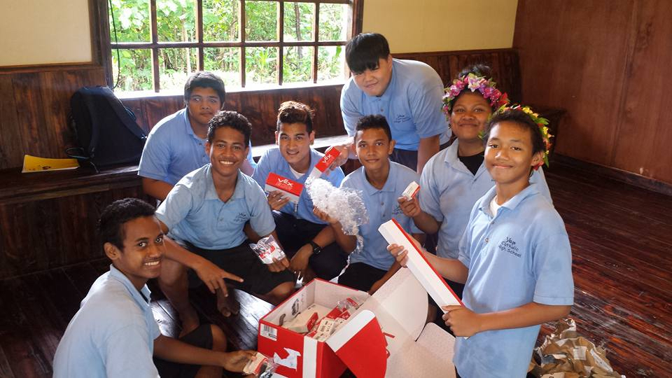 Habele: Robotics Kits Arrive in Yap, Remote Island of Stone Money