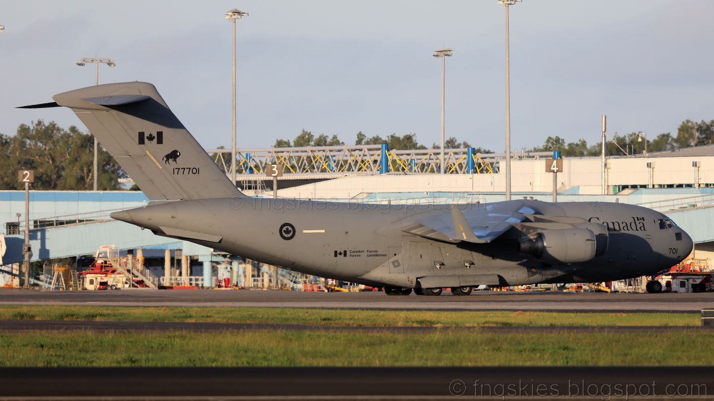 Far North Queensland Skies: Canadian Armed Forces Globemaster III C-17A ...