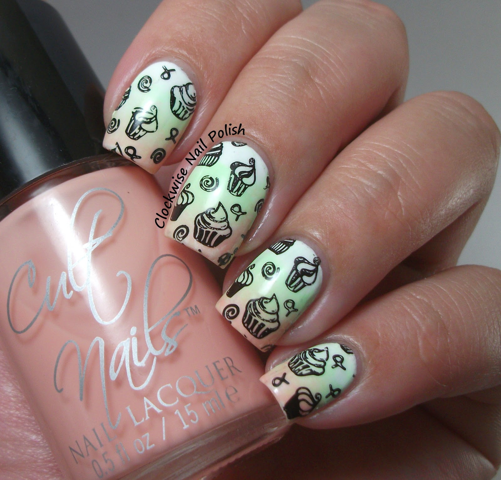 The Clockwise Nail Polish: Cult Nails Evolution & Cupcakes Gradient ...