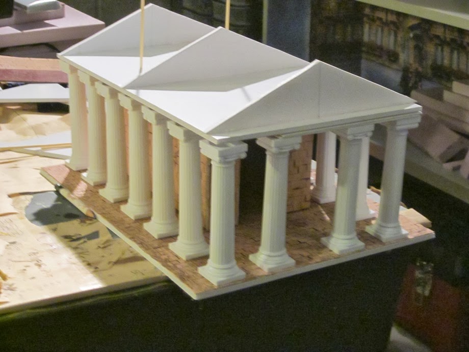 Tides of War: Paint Bench: Building a set of 28mm Greek Temples All ...