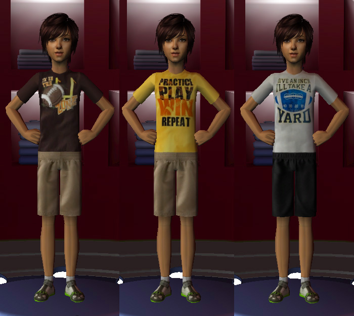 Birdgurl's Sims 2 Creations: Child Male Outfit Collection 15