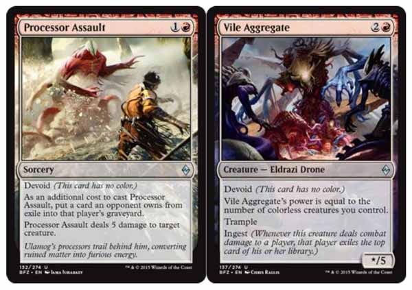 Magic the Gathering Adventures: Old and New Eldrazi Part 7: Red Casts