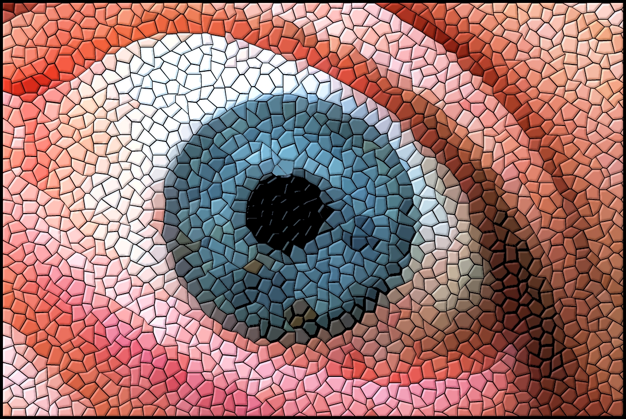 All This Is That: Digital art: Eye Tile