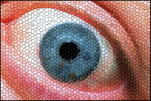 All This Is That: Digital art: Eye Tile