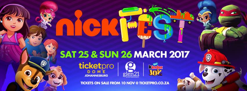 NickALive!: NickFest, South Africa’s Family Festival, Is Back And ...